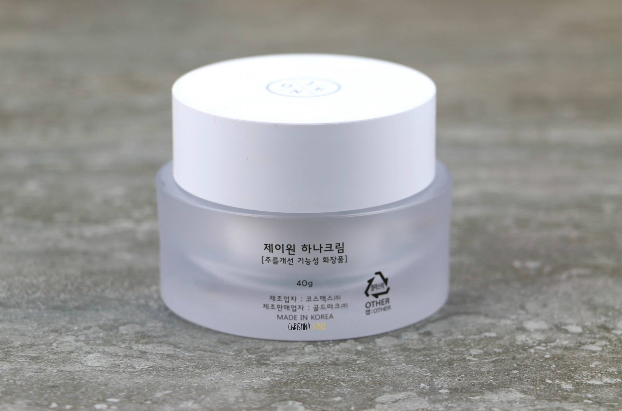 J.one Hana Cream Review - Christinahello