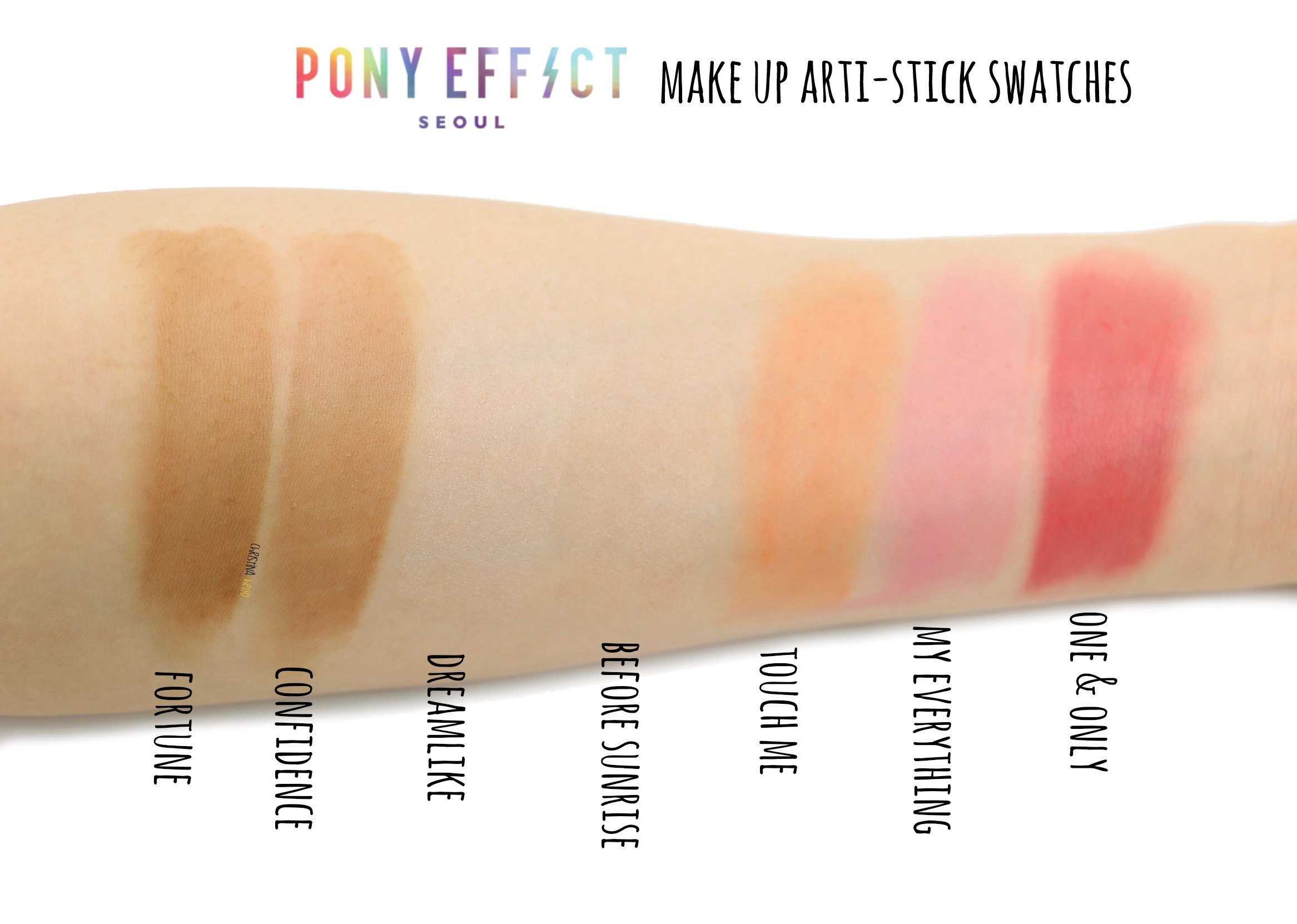 Pony effect make up arti-stick Review, swatches, demo – Christinahello