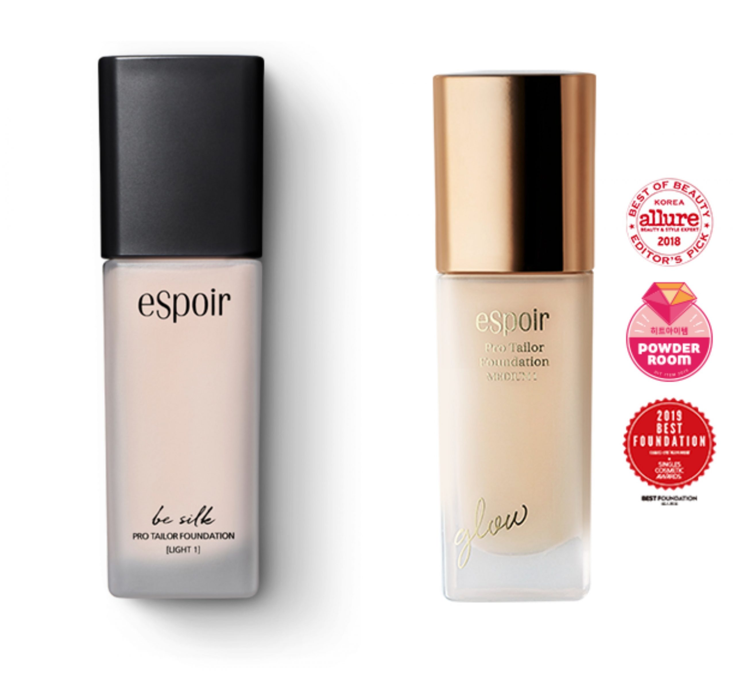 Espoir’s iconic pro tailor foundation review I Both be glow and be silk ...